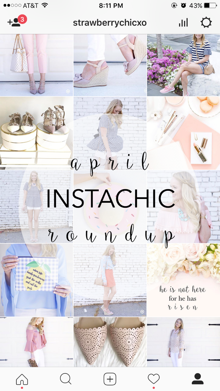 APRIL INSTACHIC ROUNDUP - Strawberry Chic