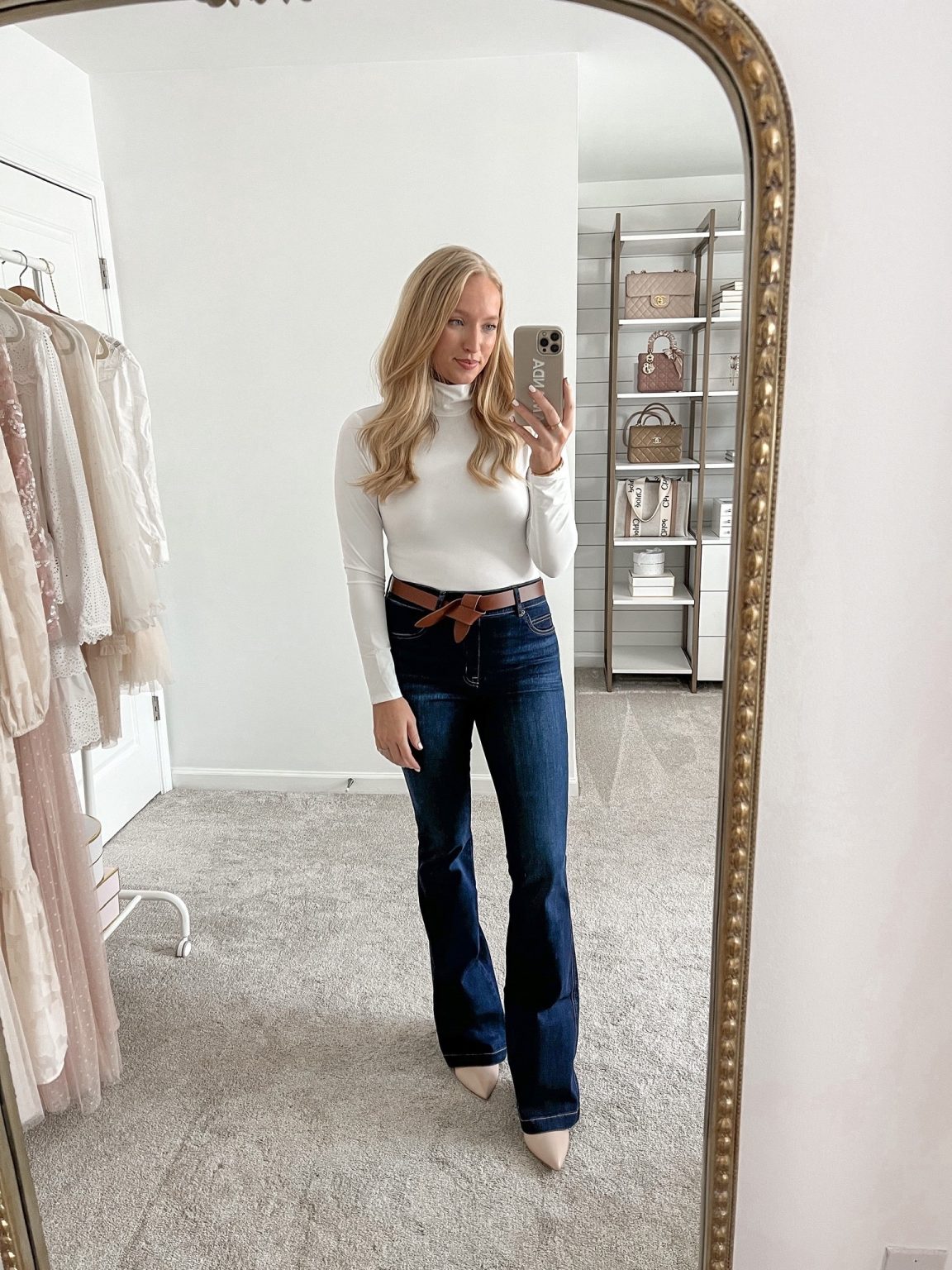 How to Style a Turtleneck - Strawberry Chic